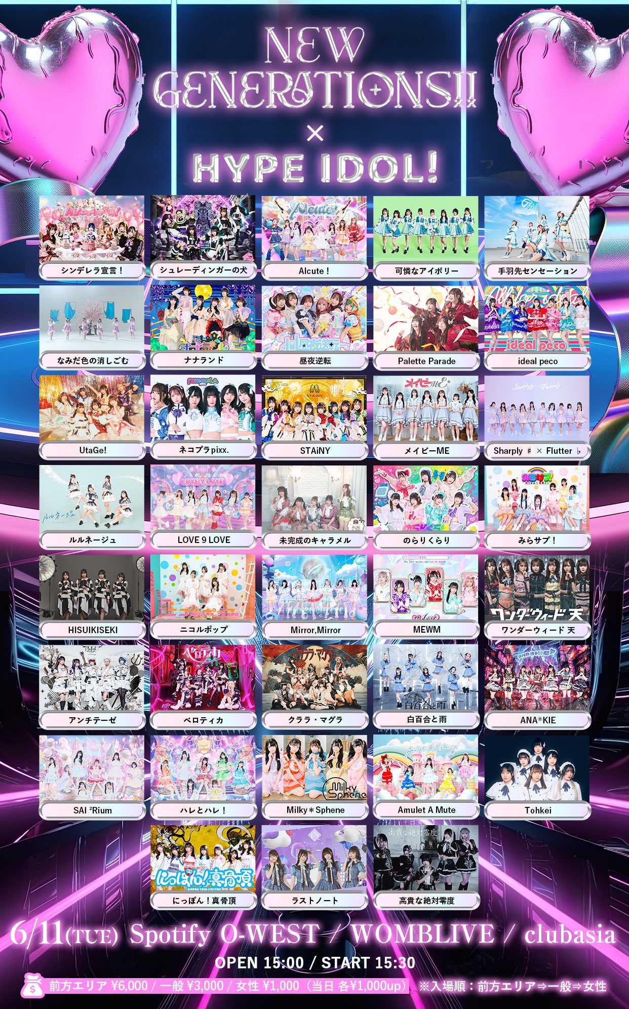 🏰🐕🥂New Generations!! ︎ HYPEIDOL! - TimeTree