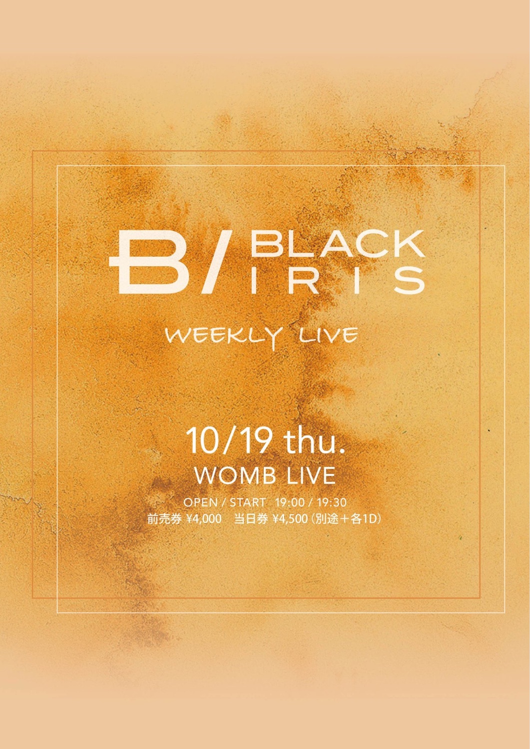 BLACK IRIS WEEKLY LIVE - TimeTree
