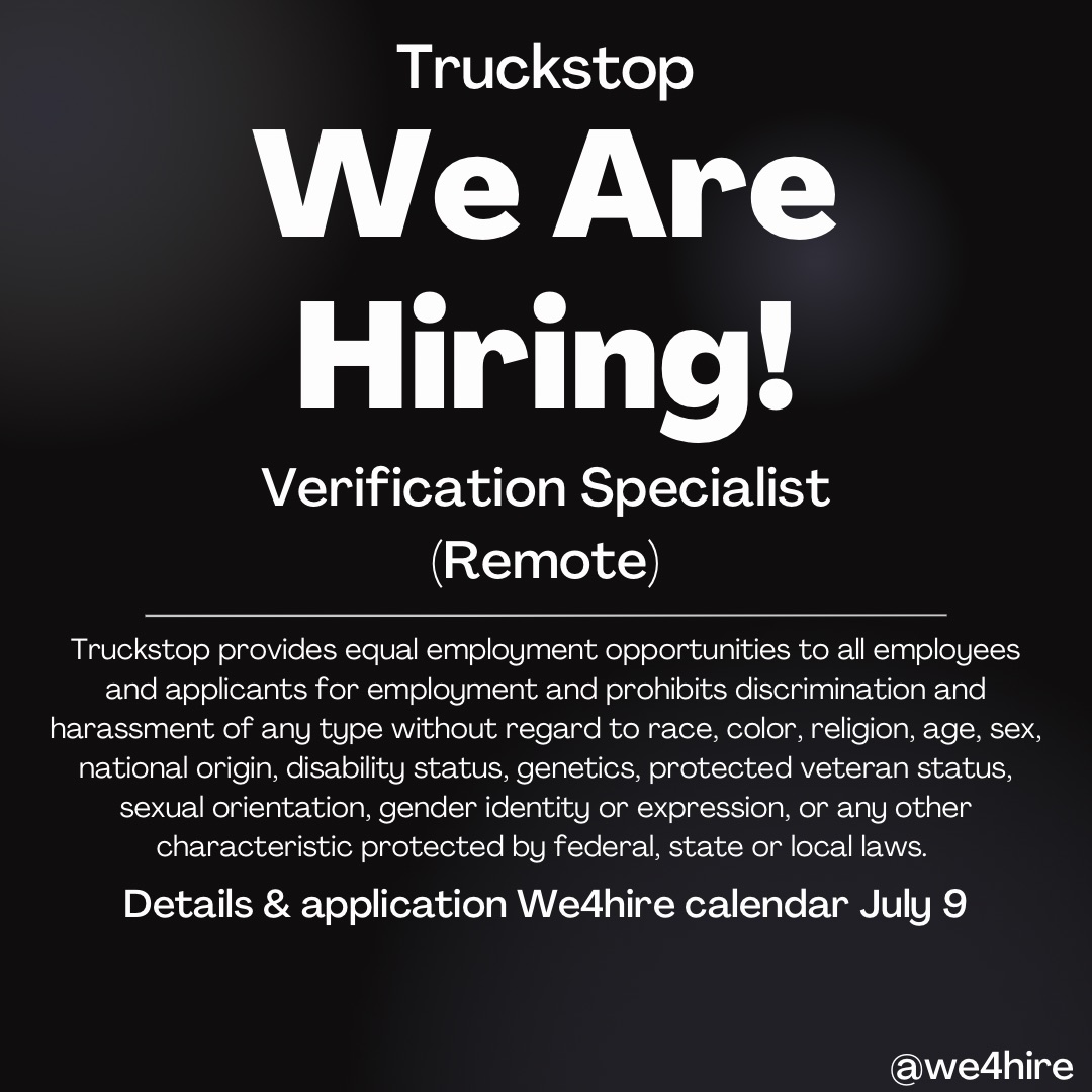 Truckstop Verification Specialist remote TimeTree truckstop-verification-specialist-remote-timetree