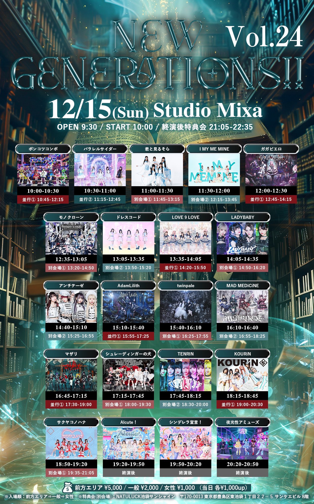 🏰🐕🥂New Generations!! Vol.24 - TimeTree