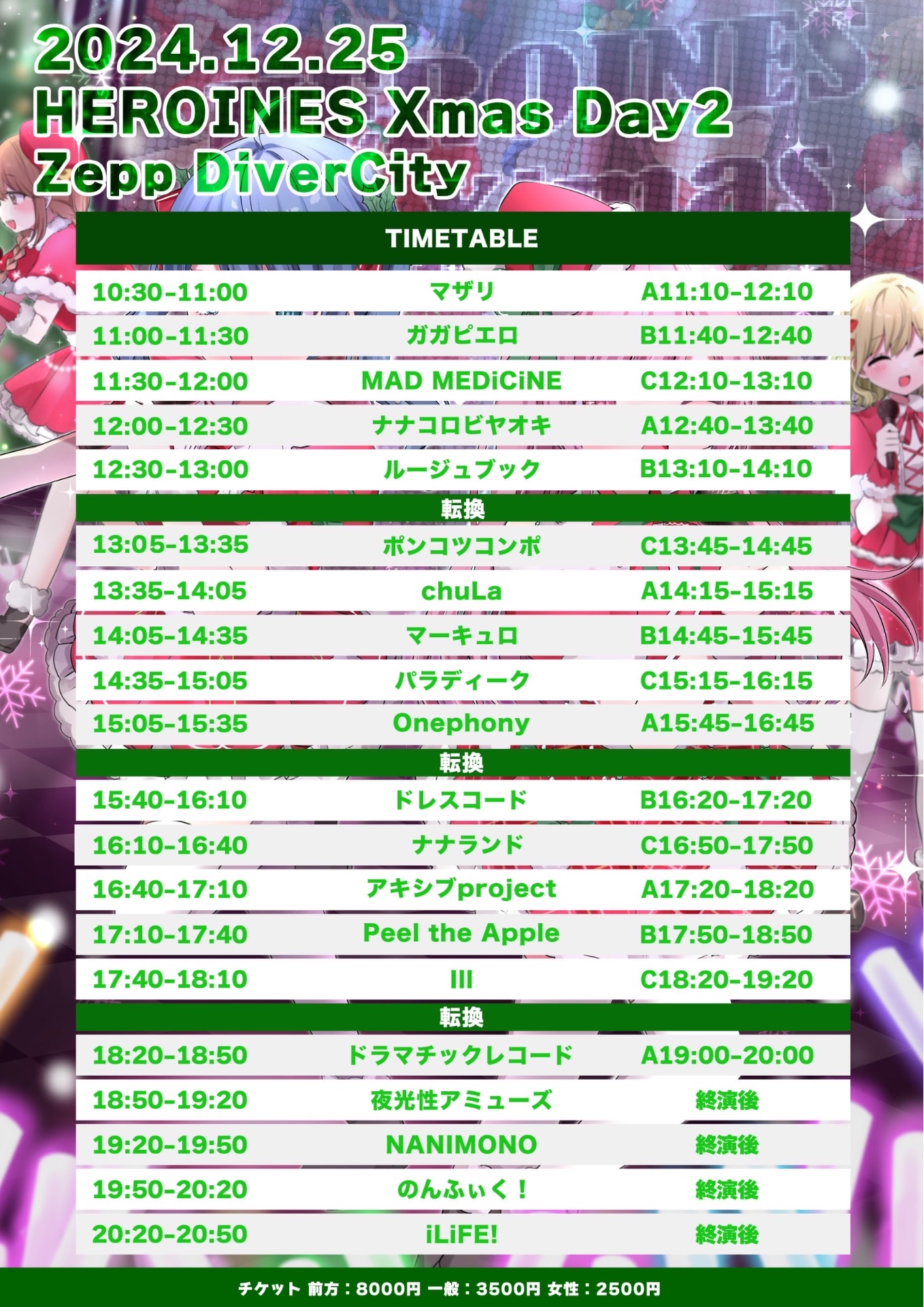 HEROINES Xmas Day2 - TimeTree