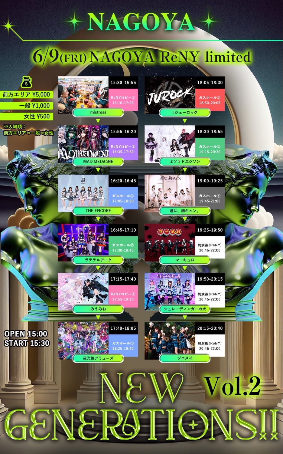 New Generations!! -名古屋編- - TimeTree